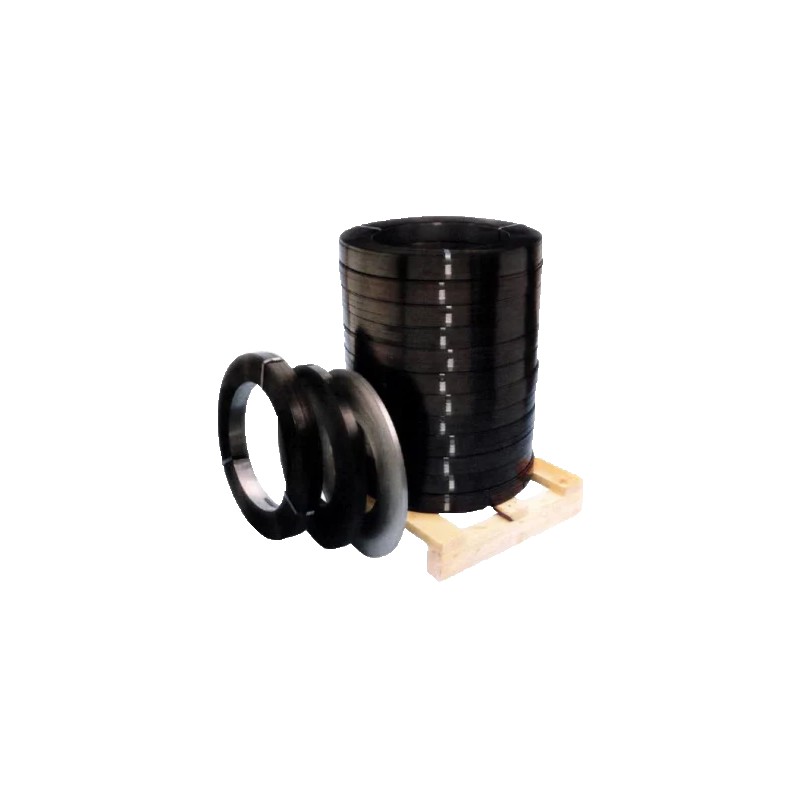 Stålbånd - 16 x 0,50 S-Flex - Sort/Kontinuerlig